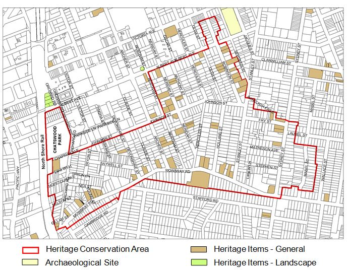 Conservation Areas | Chatswood West Ward History